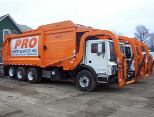 Pro waste Trucks - Pro Waste Services Inc.