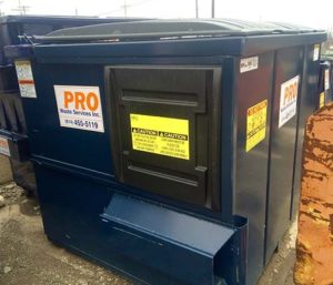 Pro Waste Front Load Container Tall - Pro Waste Services Inc.