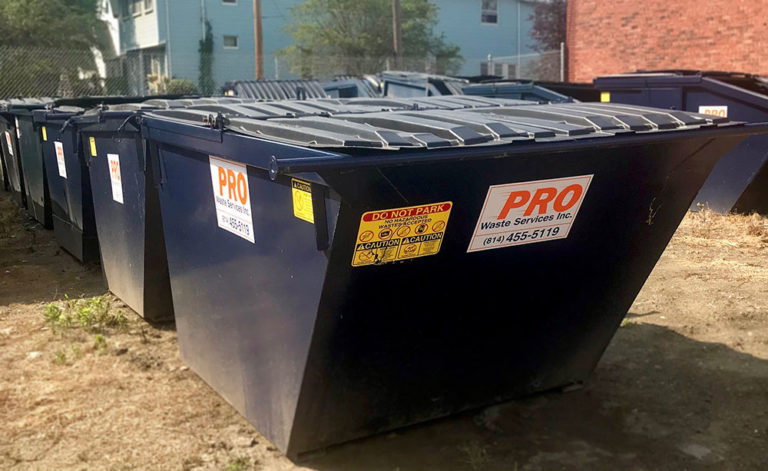 Containers | Pro Waste Services - Erie, Meadville, Jamestown, Warren